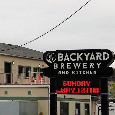 Longchamps Electric | Our Projects | The Backyard Brewery - Manchester ...